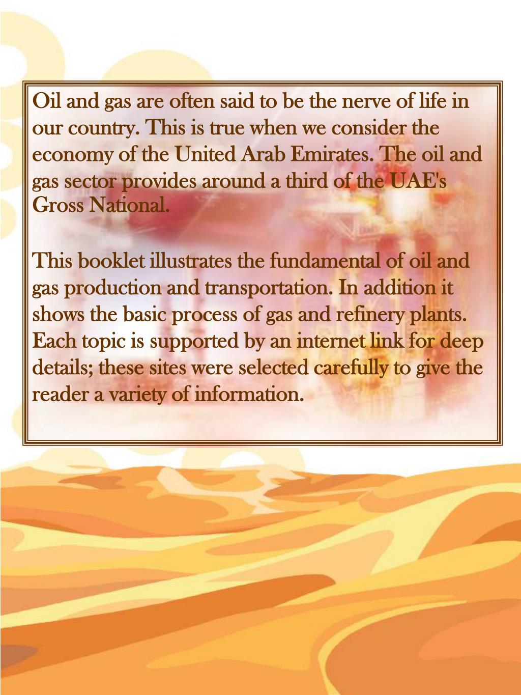 PPT - Oil in the United Arab Emirates PowerPoint Presentation, free ...