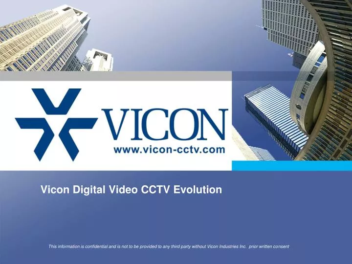 PPT - Vicon Digital Video CCTV Evolution PowerPoint Presentation, free ...