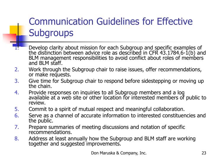 PPT - Key Factors for Successful Advisory Groups -- PAWG PowerPoint ...