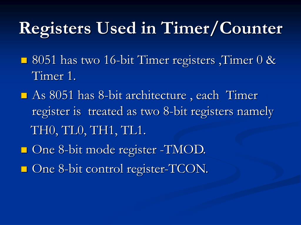 PPT - MICROCONTROLLER-8051 Features & Applications PowerPoint Presentation - ID:4654050