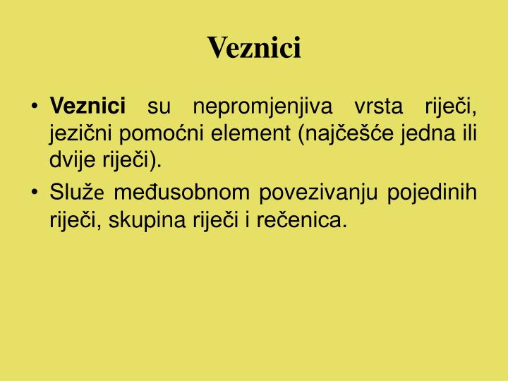 PPT - Nepromjenjive vrste riječi PowerPoint Presentation - ID:4654060