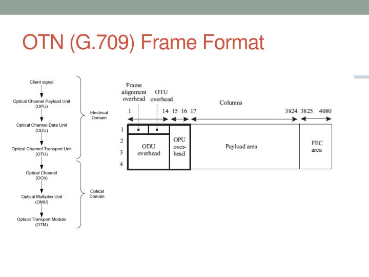 PPT - optical Transport Network PowerPoint Presentation - ID:4654232