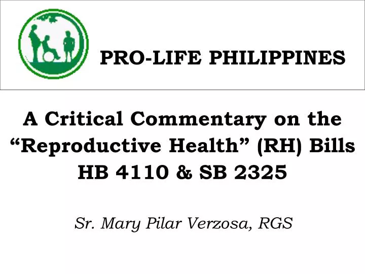 PPT - PRO-LIFE PHILIPPINES PowerPoint Presentation, free download - ID ...