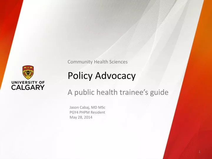 PPT - Policy Advocacy PowerPoint Presentation, free download - ID:4656226