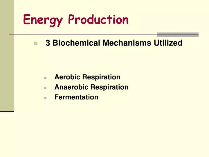 PPT - Energy Production PowerPoint Presentation, free download - ID:4657368