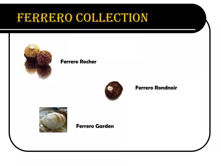 PPT - Ferrero Collection PowerPoint Presentation, free download - ID ...