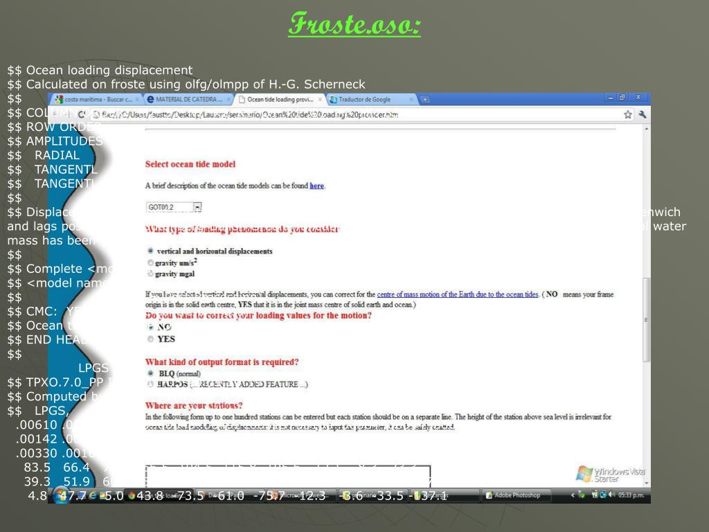 PPT - “El Modelado de las cargas oceánicas” PowerPoint Presentation ...