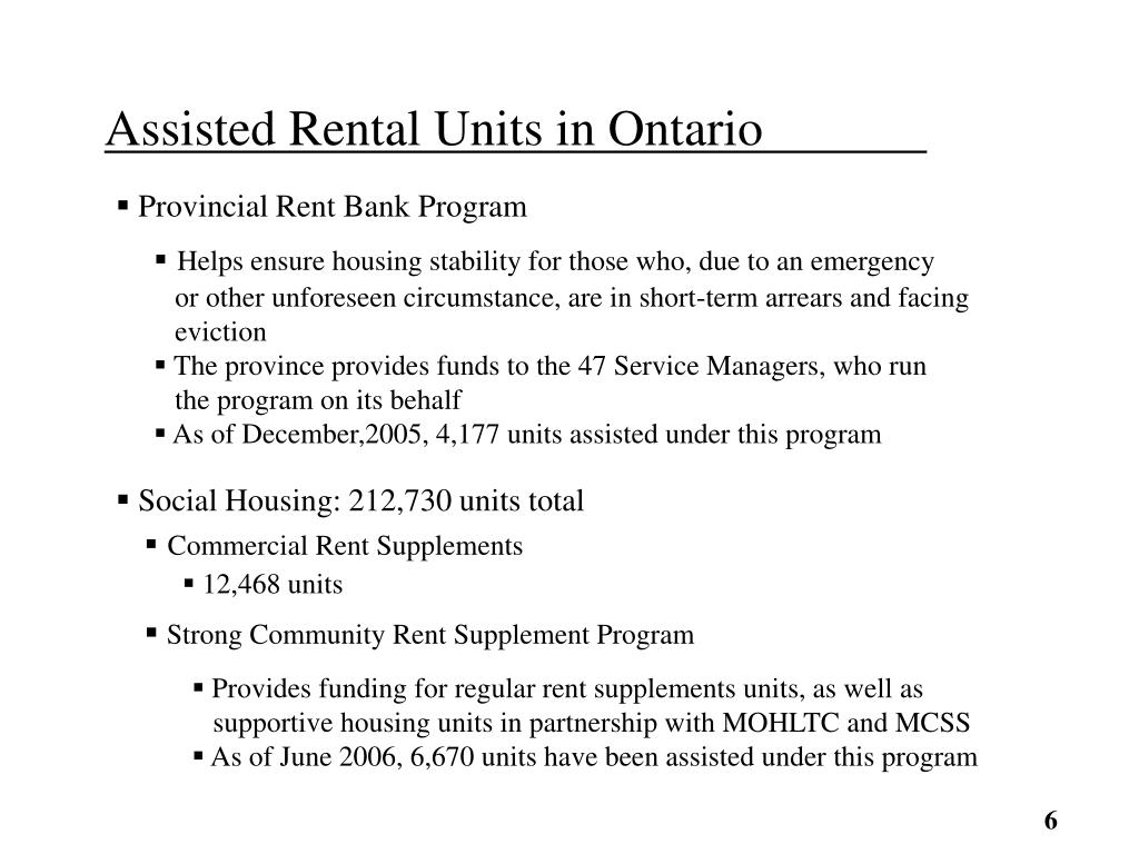 PPT - PPP Visit : Experience Sharing on The Canada-Ontario Affordable ...