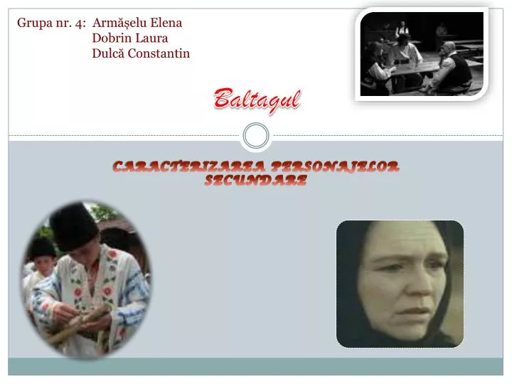 PPT - Baltagul PowerPoint Presentation, free download - ID:4660104