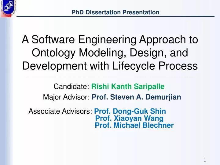 PPT - Candidate: Rishi Kanth Saripalle Major Advisor: Prof. Steven A ...