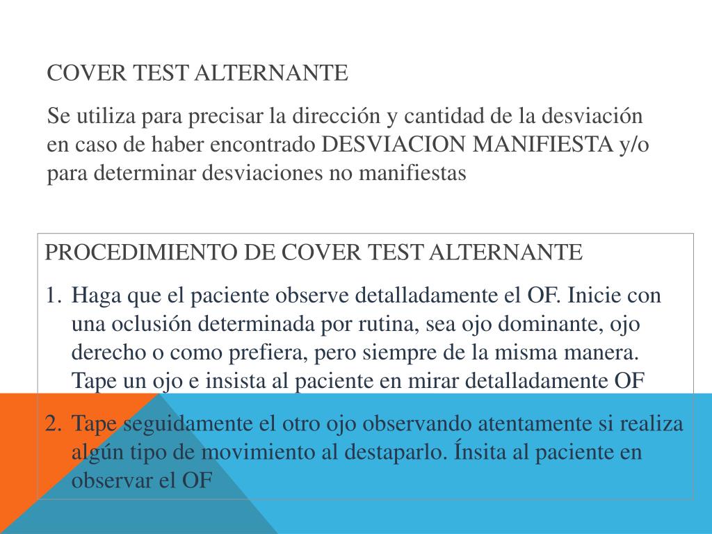 PPT - SEMINARIO TALLER COVER TEST PowerPoint Presentation, free ...