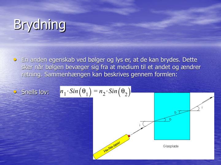 PPT - Bølger – Lys PowerPoint Presentation - ID:4660866