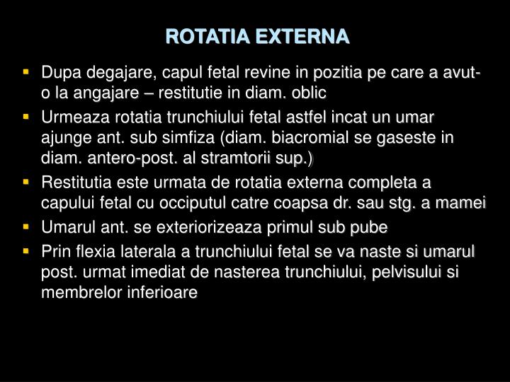 PPT - MECANISMUL NASTERII PowerPoint Presentation - ID:4661190
