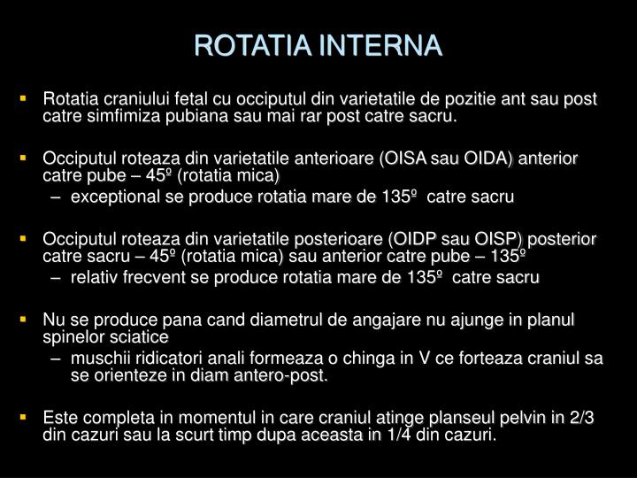 PPT - MECANISMUL NASTERII PowerPoint Presentation - ID:4661190