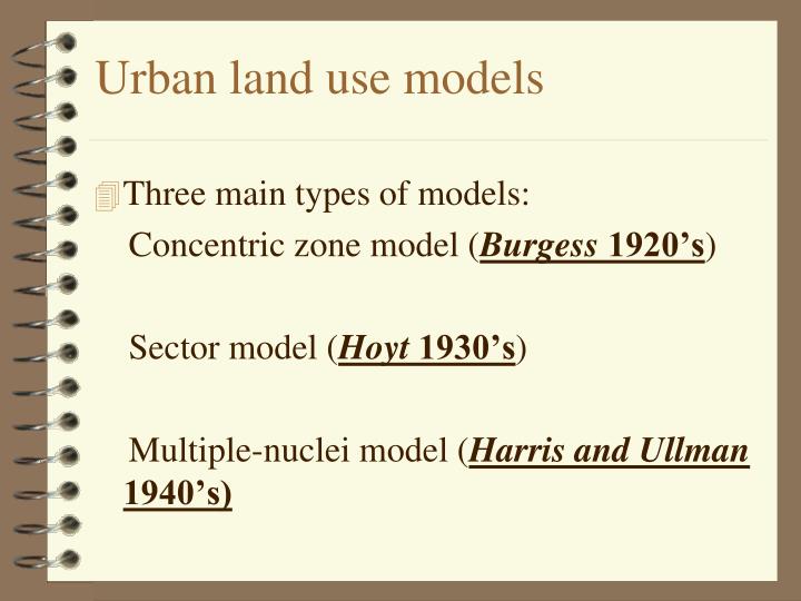 PPT - Urban Land Use Models PowerPoint Presentation - ID:4663695