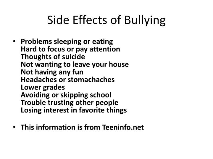 PPT - Stop Bullying! PowerPoint Presentation - ID:4663839
