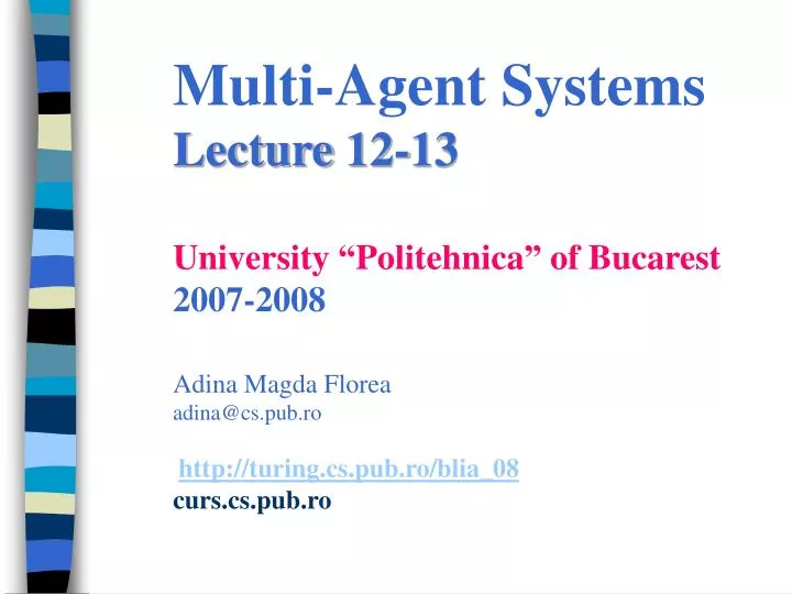 PPT - Machine Learning Lecture outline PowerPoint Presentation, free ...