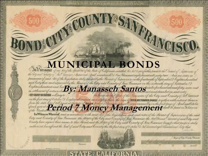 PPT - Municipal Bonds PowerPoint Presentation, free download - ID:4667145