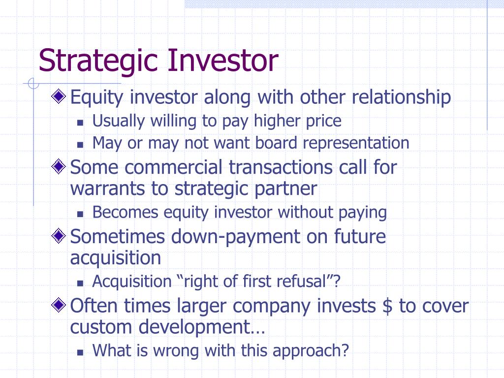 PPT - Strategic Partnerships November 8, 2001 PowerPoint Presentation ...