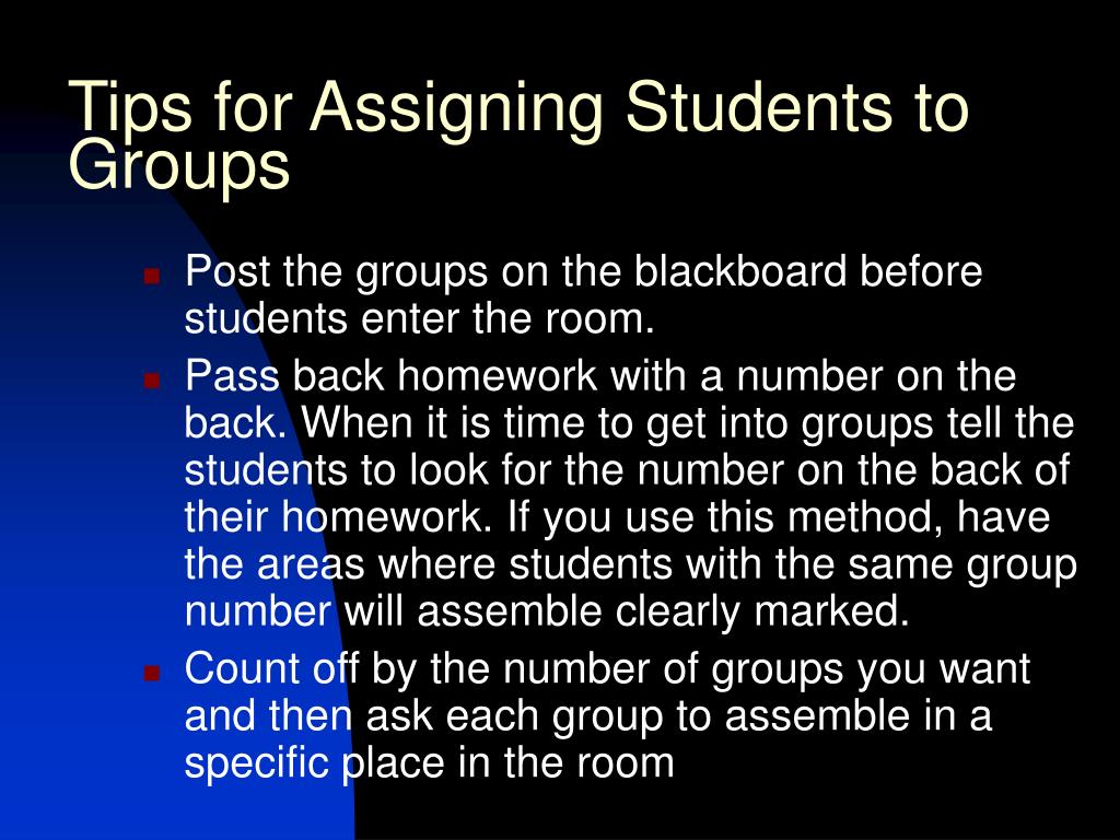 PPT - Managing Large Classes with Group Work PowerPoint Presentation ...