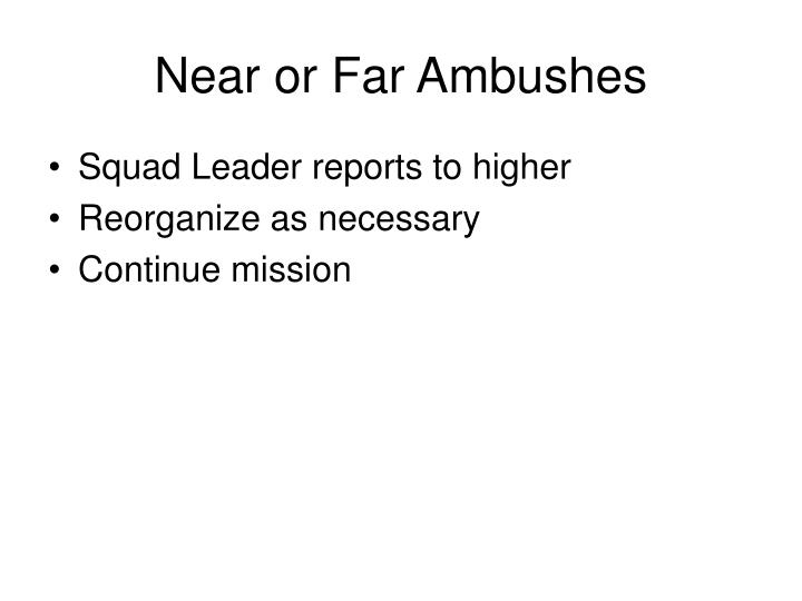 PPT - Battle Drill #4 React to Ambush PowerPoint Presentation - ID:4669339