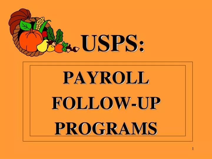 PPT - USPS : PowerPoint Presentation, free download - ID:4670805