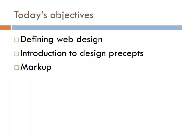 PPT - Today’s objectives PowerPoint Presentation, free download - ID ...