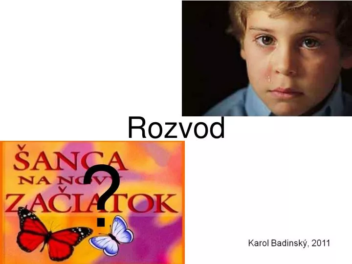 PPT - Rozvod PowerPoint Presentation, free download - ID:4671896