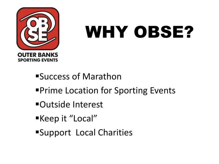 PPT - WHY OBSE? PowerPoint Presentation, free download - ID:4672945