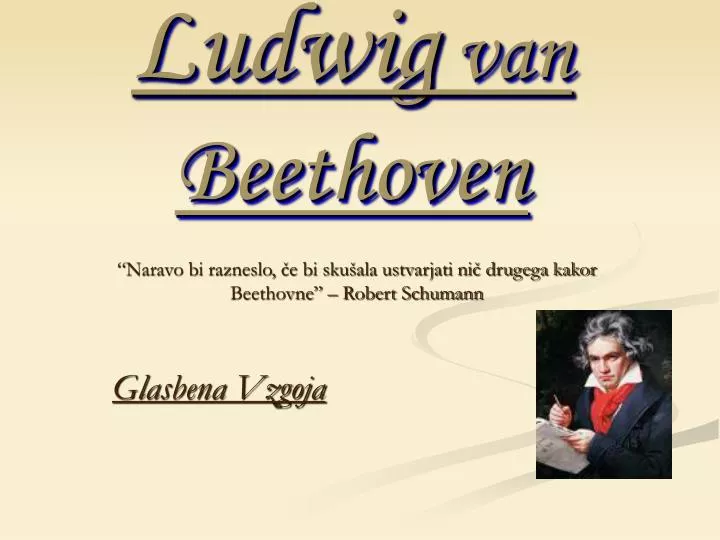 PPT - Ludwig van Beethoven PowerPoint Presentation, free download - ID ...