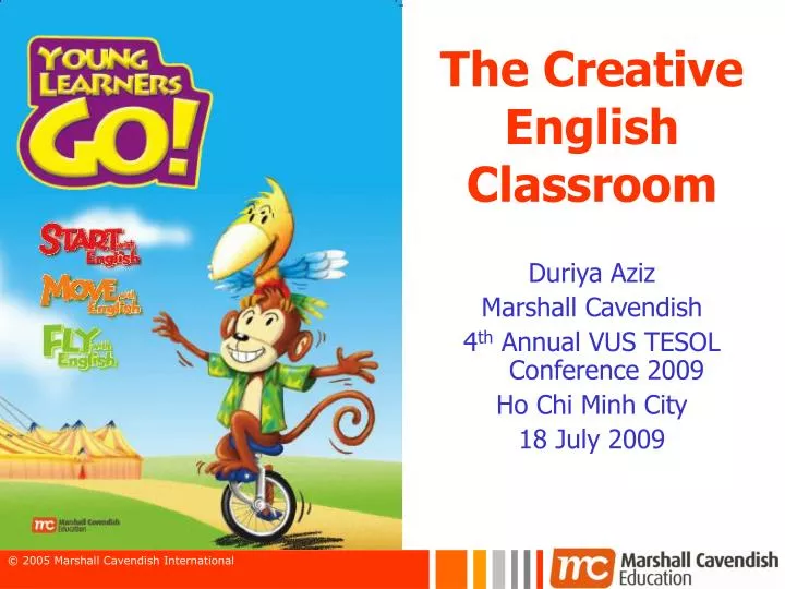 PPT - The Creative English Classroom PowerPoint Presentation, free ...