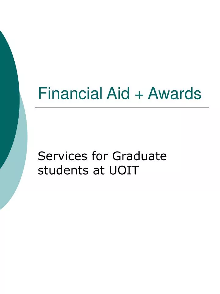 PPT - Financial Aid + Awards PowerPoint Presentation, free download ...