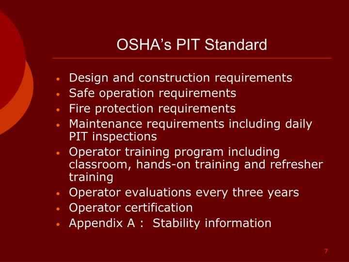 PPT - Powered Industrial Truck (PIT) Training PowerPoint Presentation ...