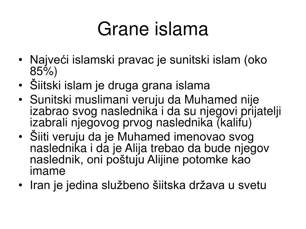 PPT - Islam i stvaranje arapske države PowerPoint Presentation, free ...