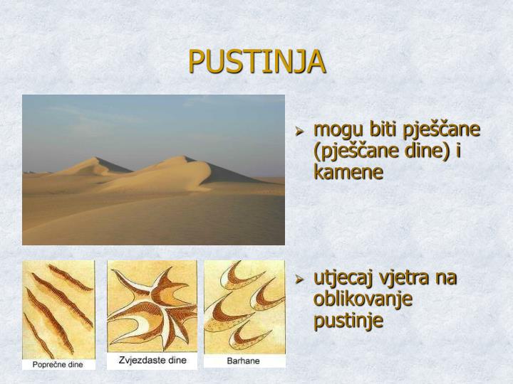 PPT - PUSTINJE SVIJETA PowerPoint Presentation - ID:4676566