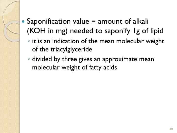 PPT - Chapter 7: Fat Chemistry & Analysis PowerPoint Presentation - ID ...