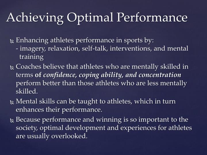 PPT - Sport Psychology PowerPoint Presentation - ID:4676924
