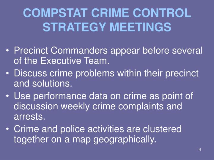 PPT - The Growth of Compstat in American Policing PowerPoint ...