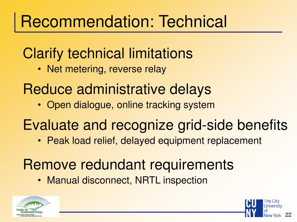 PPT - Solar Energy Policies and Barriers in New York City PowerPoint ...