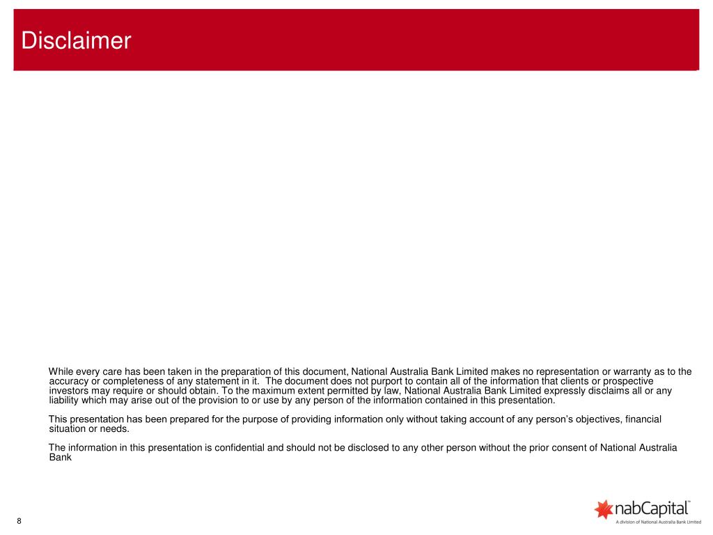 PPT - Adapting to climate change risk – banking National Australia Bank ...