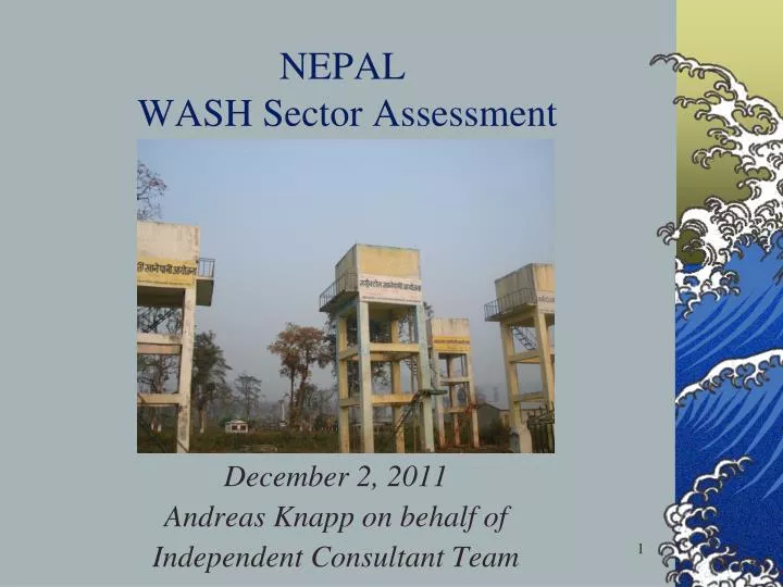 PPT - NEPAL WASH Sector Assessment PowerPoint Presentation, free ...