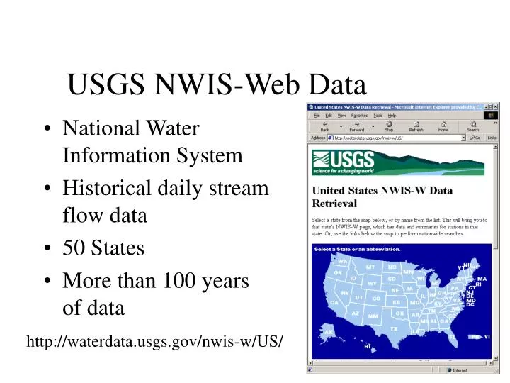 PPT - USGS NWIS-Web Data PowerPoint Presentation, free download - ID ...