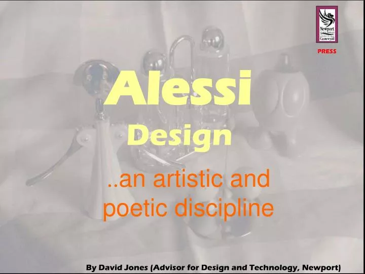 PPT - Alessi Design PowerPoint Presentation, free download - ID:4679640