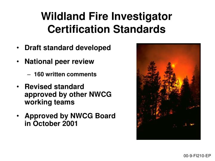 PPT - FI-210 WILDLAND FIRE ORIGIN & CAUSE DETERMINATION PowerPoint ...