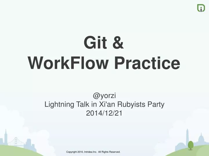PPT - Git & WorkFlow Practice PowerPoint Presentation, free download - ID:4680441