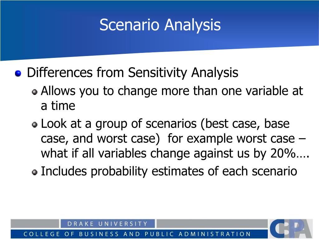 PPT - Sensitivity and Scenario Analysis PowerPoint Presentation, free ... PPT - Sensitivity and Scenario Analysis PowerPoint Presentation, free ...