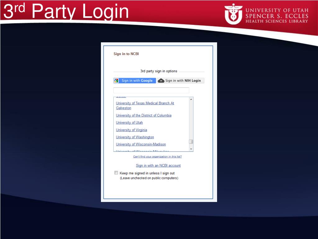 PPT - My NCBI Tools PowerPoint Presentation, free download - ID:4681108