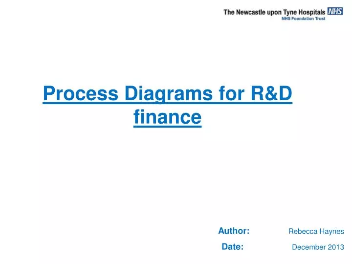PPT - Process Diagrams for R&D finance PowerPoint Presentation, free ...