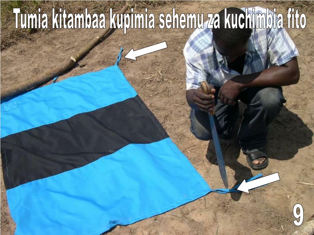 PPT - Namna ya kupandikiza kitambaa cha kuua ndorobo PowerPoint ...