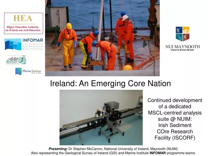 PPT - Ireland: An Emerging Core Nation PowerPoint Presentation, free ...